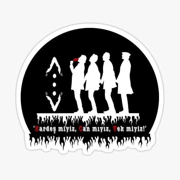 " koçovalı Brothers Cukur " Sticker for Sale by mixedart11 | Redbubble