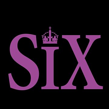"Six the musical logo" Sticker for Sale by brunnnn | Redbubble