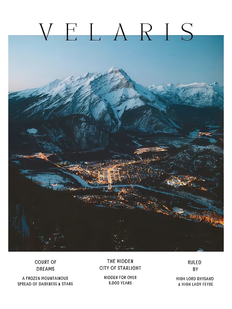 "Velaris Acotar" Poster for Sale by JosephFinleyoe | Redbubble