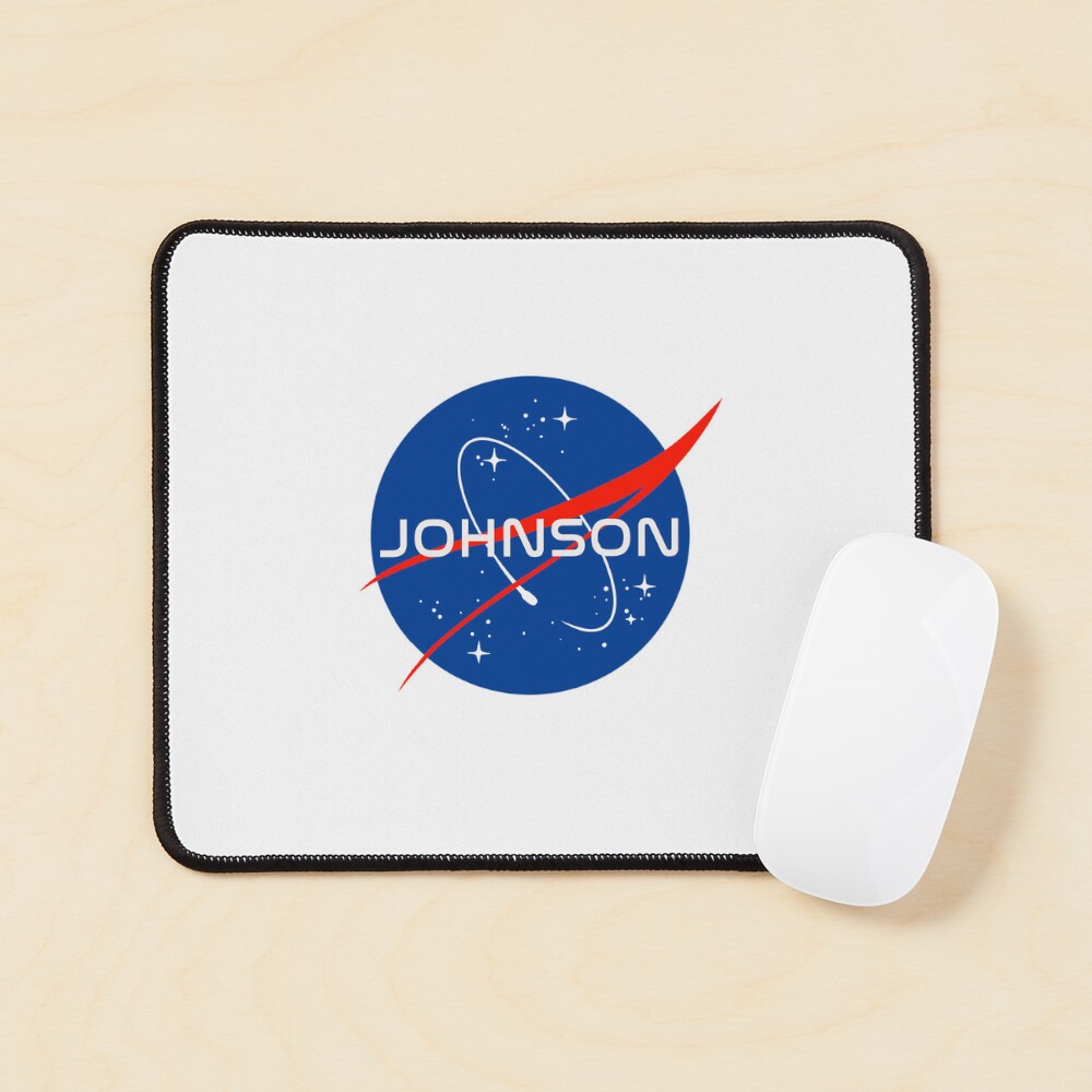 "NASA font Johnson Space Center meatball logo" Sticker for Sale by ...