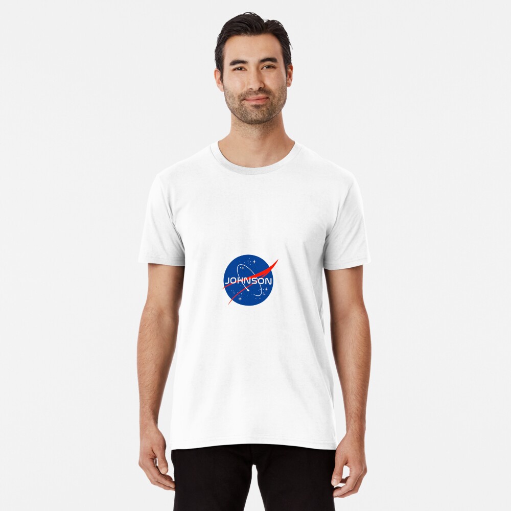 "NASA font Johnson Space Center meatball logo" Sticker for Sale by ...