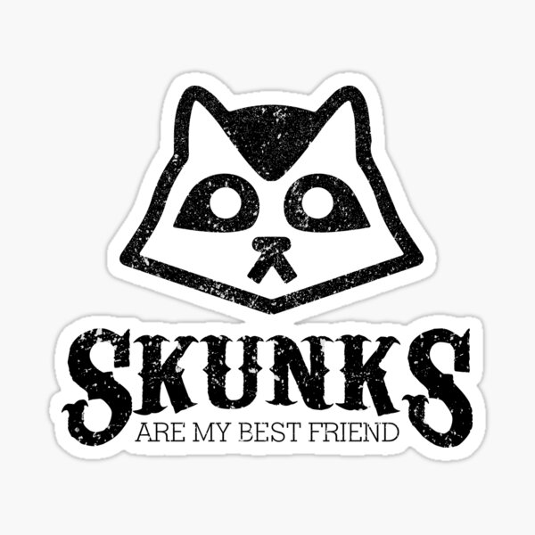 Skunk Lover Stickers | Redbubble