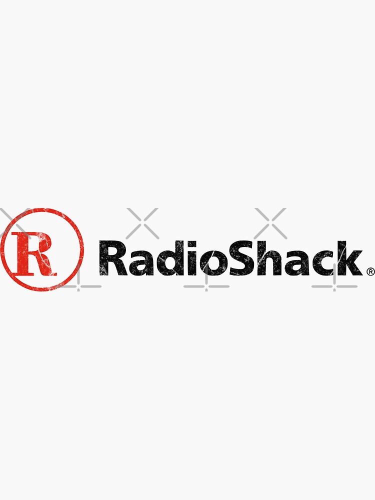 "Radio Shack Electronics Store Vintage Logo" Sticker for Sale by ...