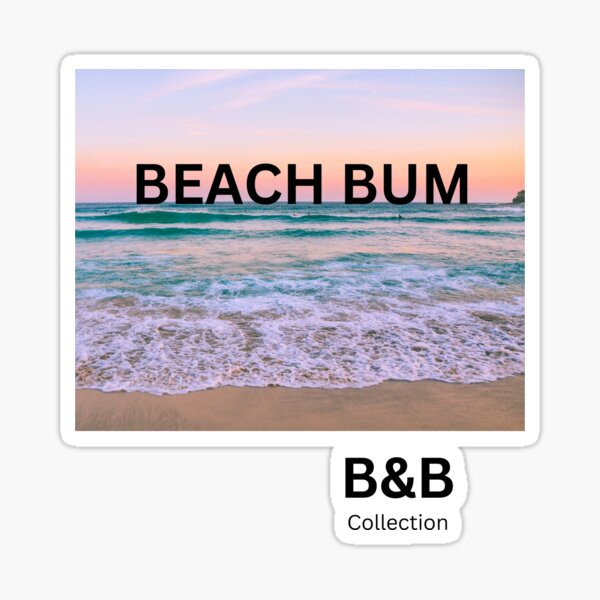 "waves and sunset" Sticker for Sale by hisproduction1 | Redbubble