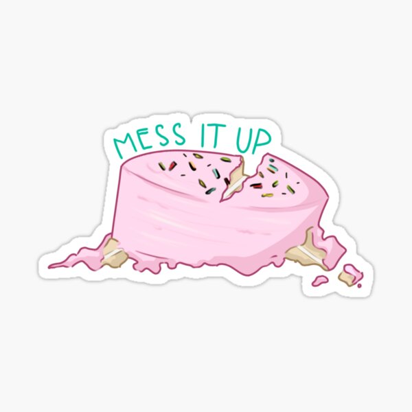 "Mess It Up Gracie Abrams" Sticker for Sale by minnowleap | Redbubble