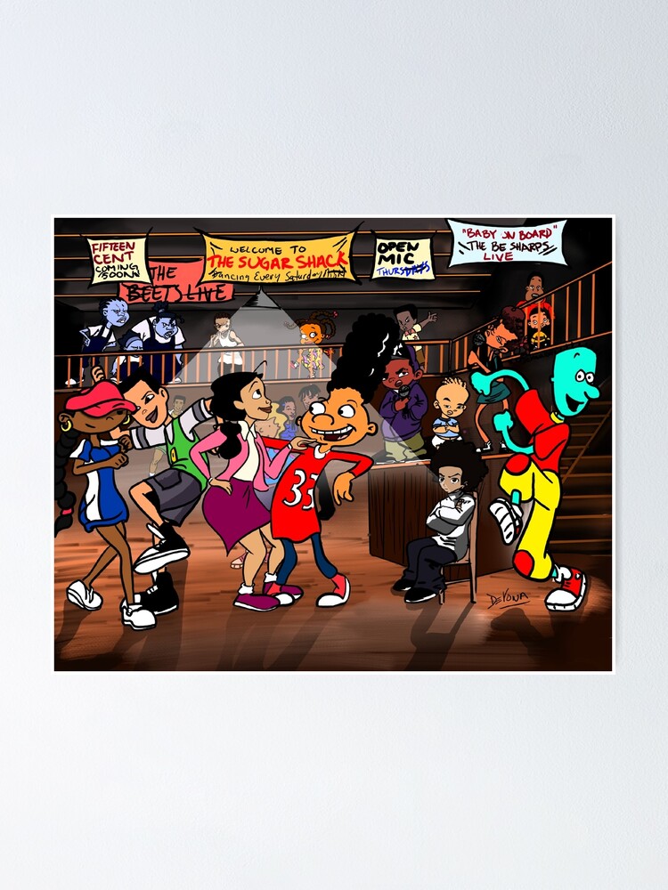 "Sugar Shack Toons" Poster for Sale by DevonaRoyArt | Redbubble