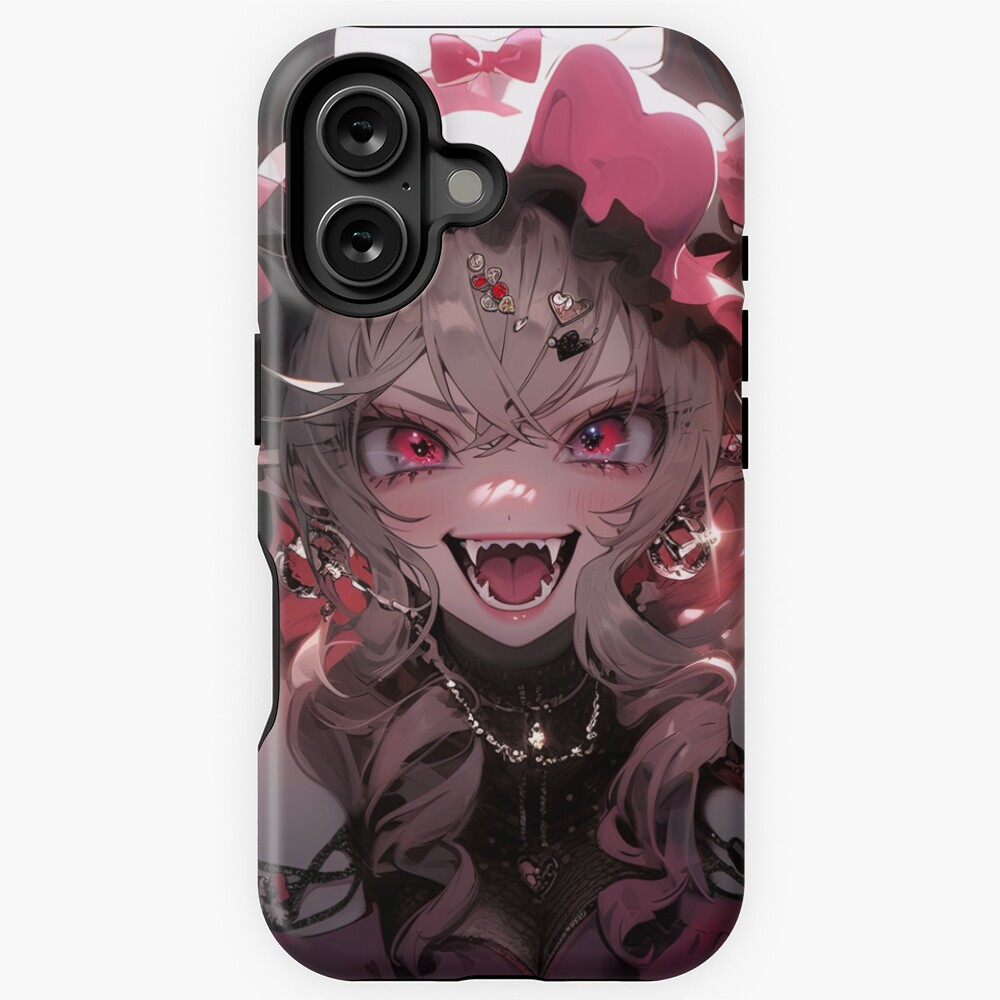 "Cute Wicked Hissing Vampire Anime Girl" Art Print for Sale by ...