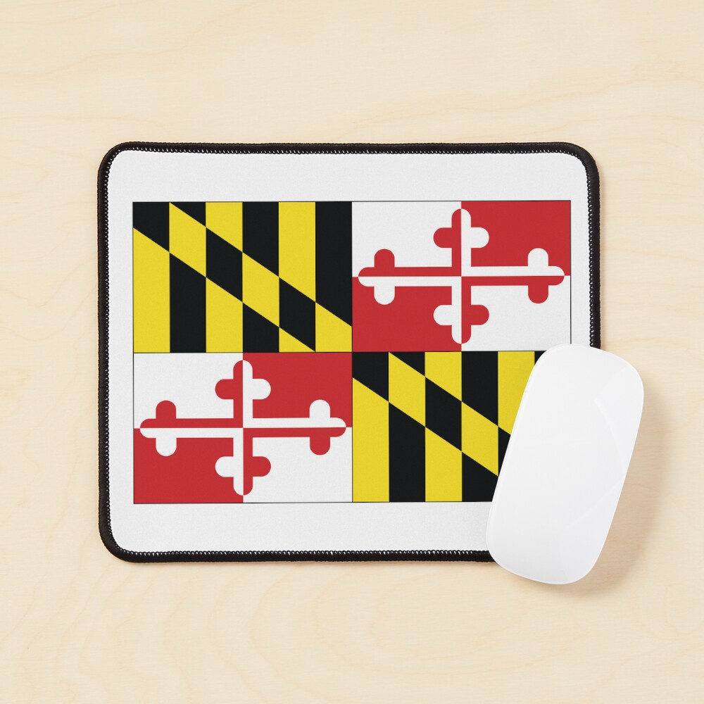 "Maryland Flag" Sticker for Sale by designshareco | Redbubble