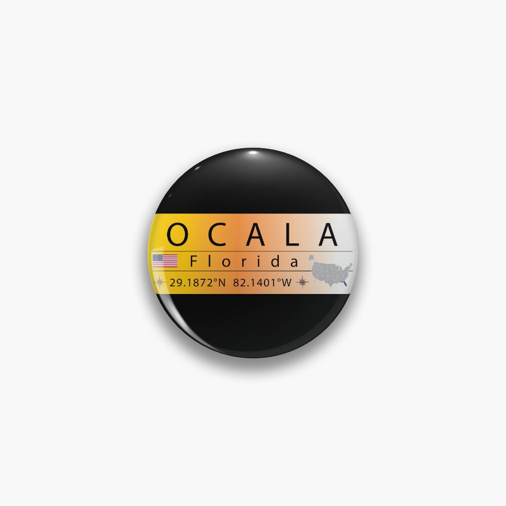 "Ocala, Florida" Sticker for Sale by Goran Zoric | Redbubble