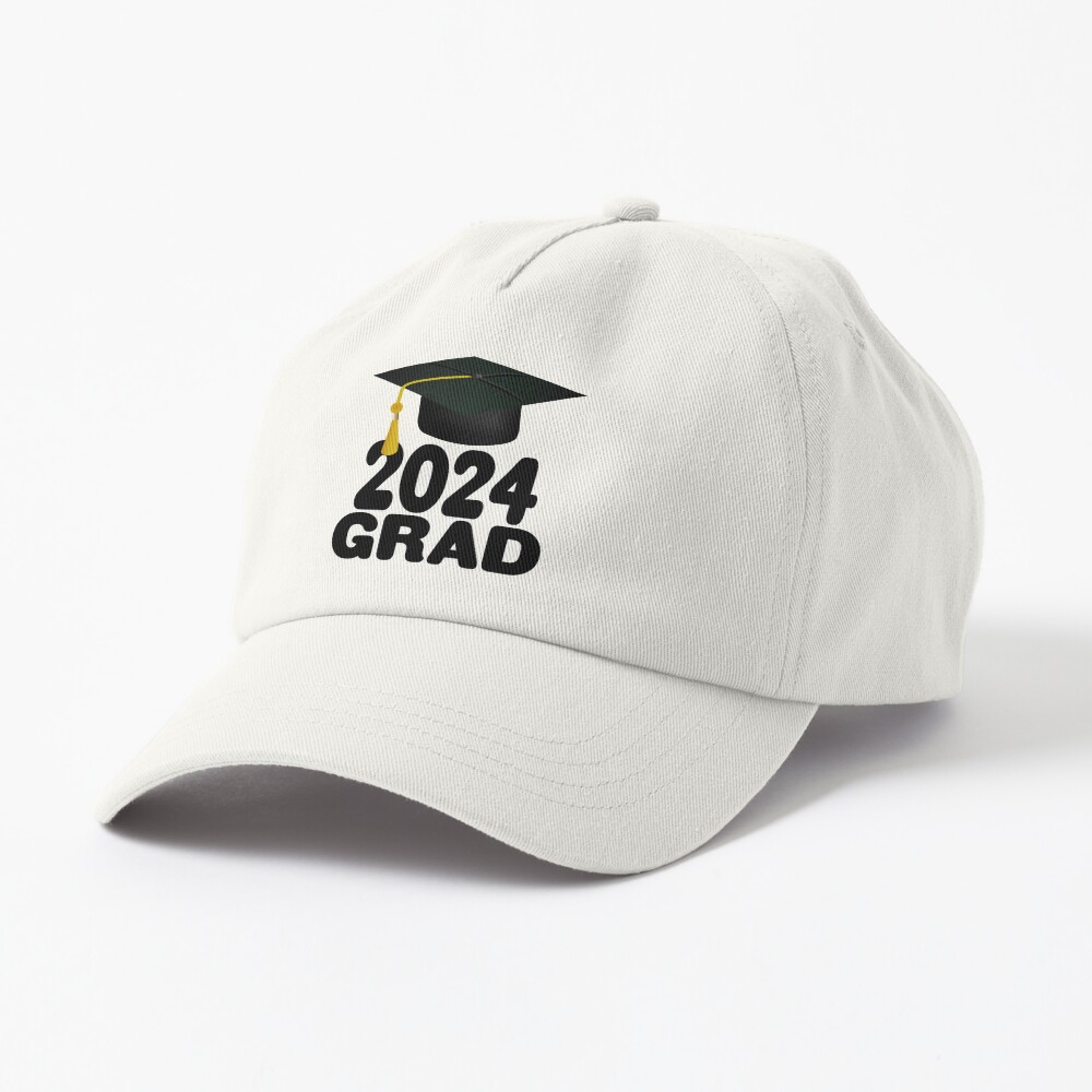 "Bold Grad Cap Class of 2024" Sticker for Sale by Gravityx9 | Redbubble