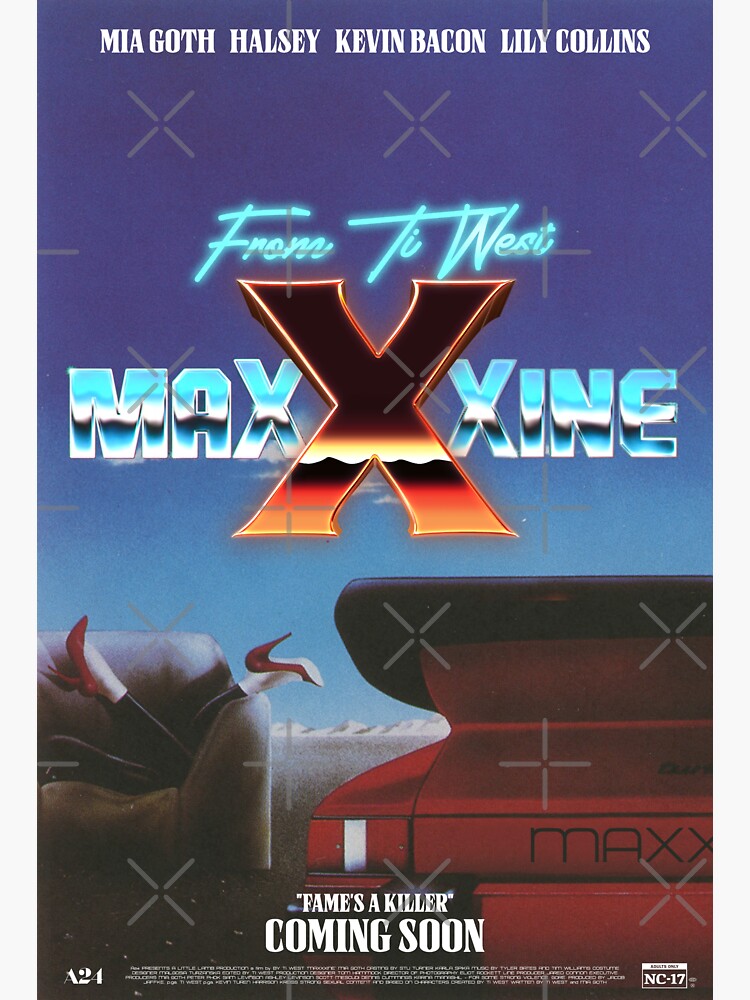 "MAXXXINE " Sticker for Sale by CULT OF FILM | Redbubble