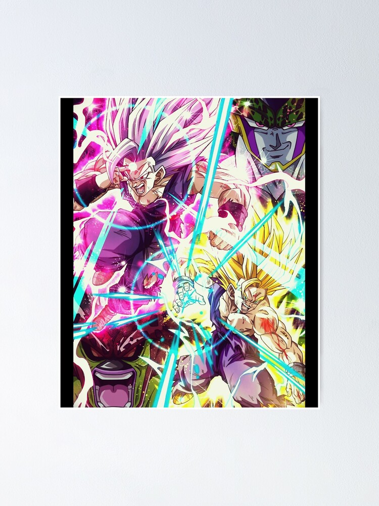 "Gohan SSJ2 Beast Gohan Cell max" Poster for Sale by uaidatherne ...