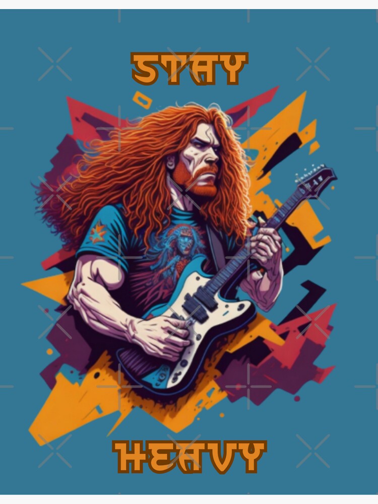 "Stay Heavy" Sticker for Sale by AMZdesign | Redbubble