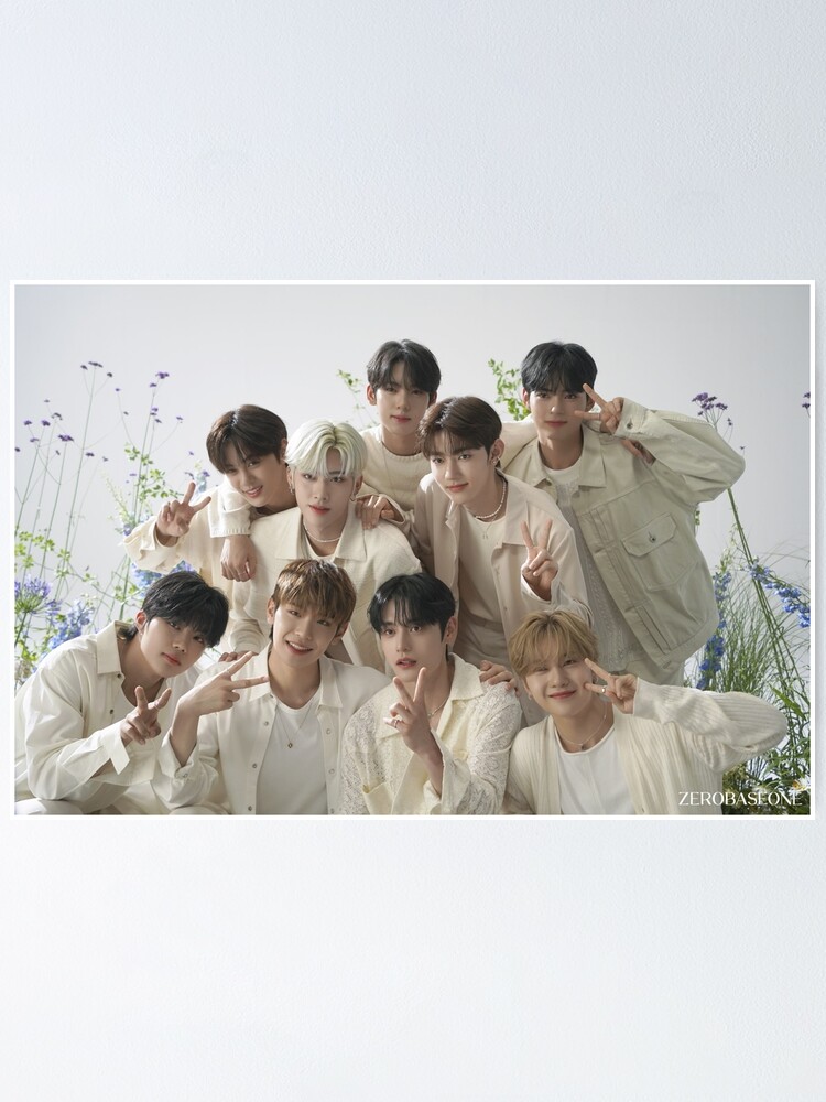 "ZEROBASEONE ZB1" Poster for Sale by bhartie | Redbubble