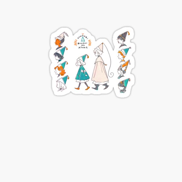 "Tongari boushi no atelier - witch hat atelier" Sticker for Sale by ...