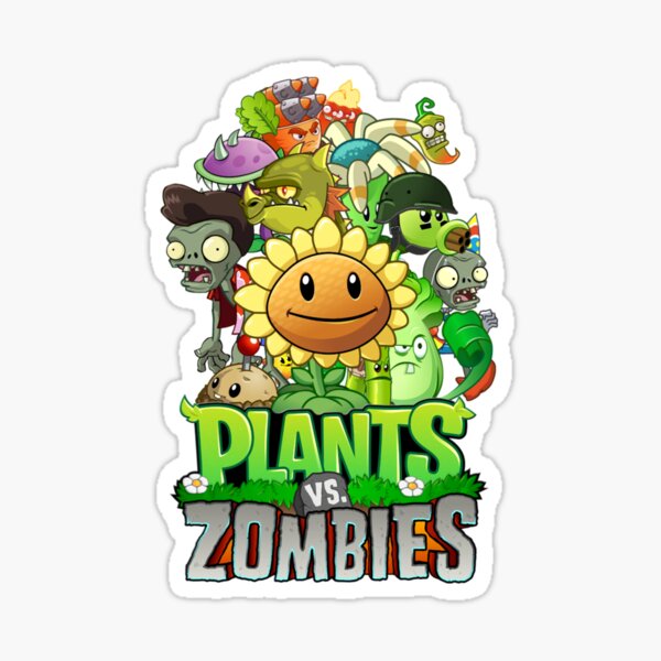 "Plants VS Zombies Essential Essential" Sticker for Sale by ...