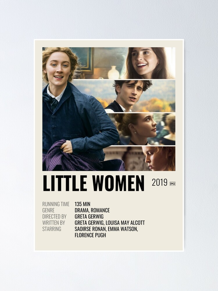 "Little Women (2019) Movie Poster" Poster for Sale by HansineKarlsen ...