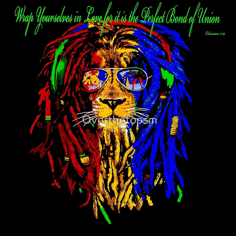 "LION BOUND BY LOVE AND UNITY" by Overthetopsm | Redbubble