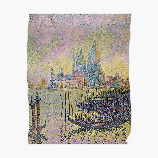 "Grand Canal (Venice)-Paul Signac" Poster by LexBauer | Redbubble