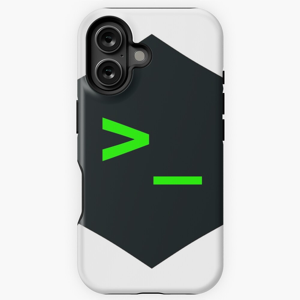 "Terminal Hexagon" Sticker for Sale by BeardWizard | Redbubble