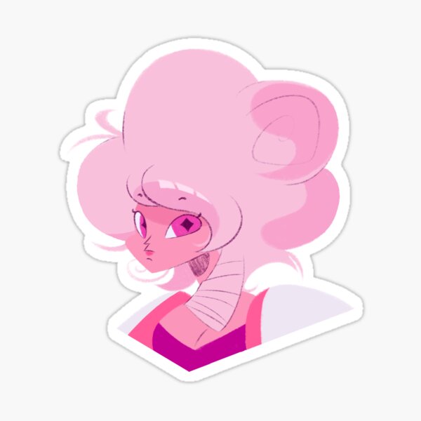 "pink diamond " Sticker for Sale by Lemchi- | Redbubble