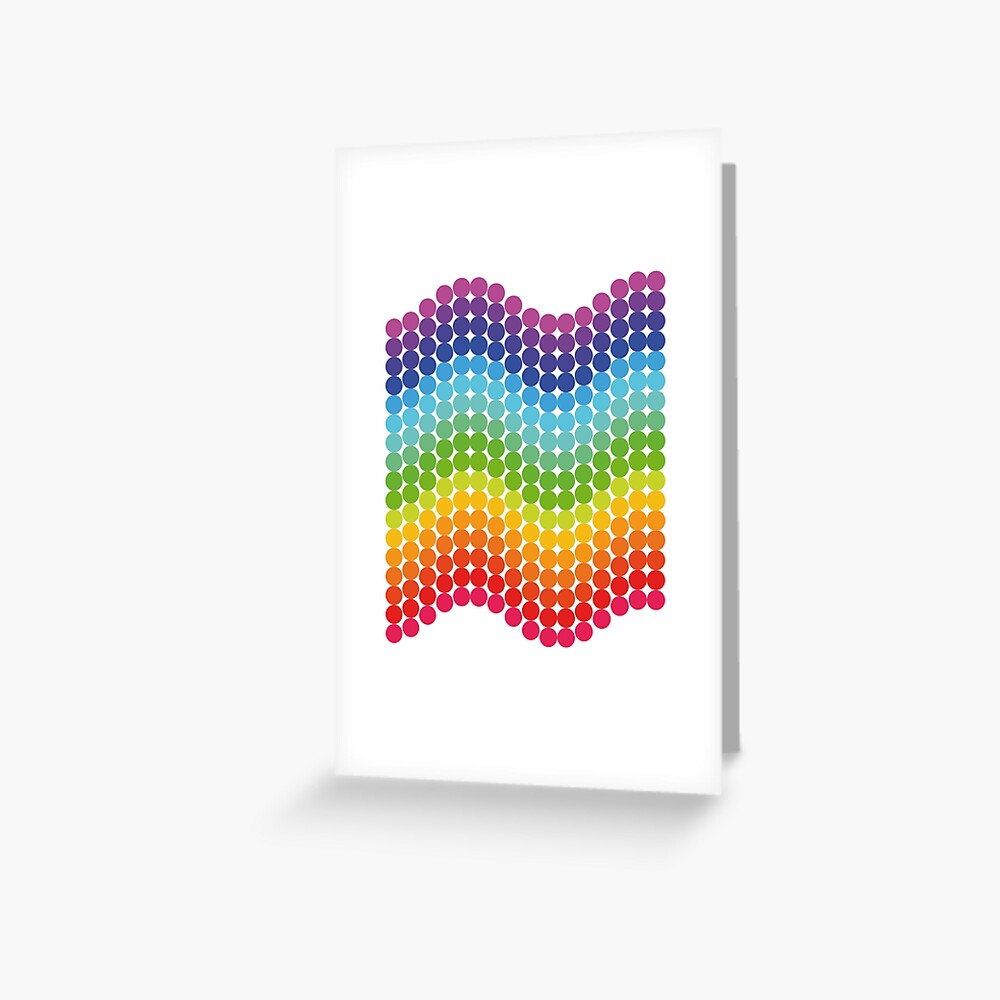 "Rainbow dot wave flag" Sticker for Sale by BaanbaanCreator | Redbubble