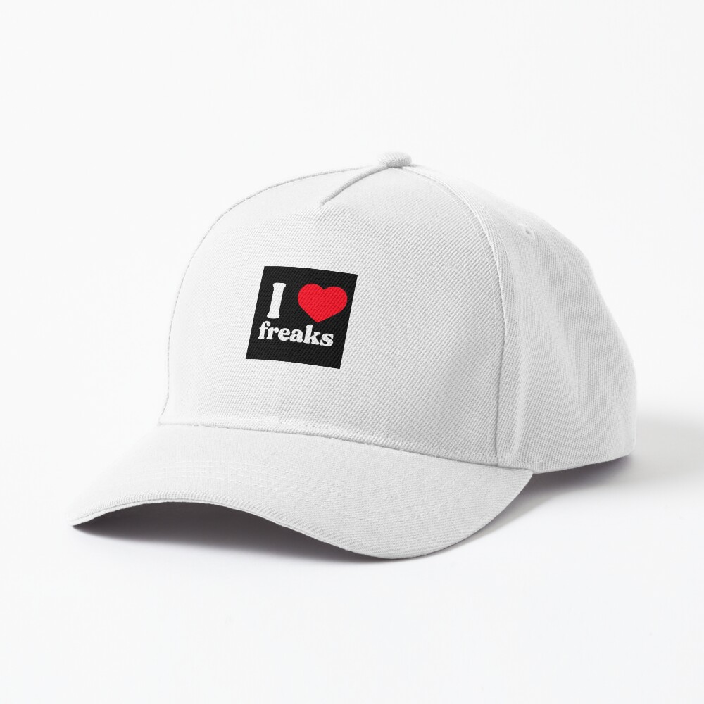 "I heart freaks" Sticker for Sale by fru1tbat11 | Redbubble