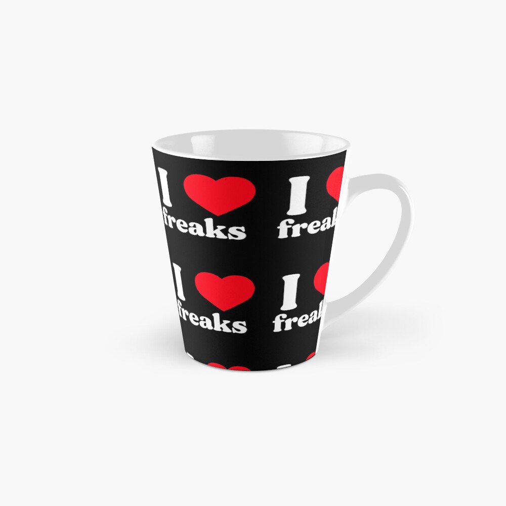 "I heart freaks" Sticker for Sale by fru1tbat11 | Redbubble