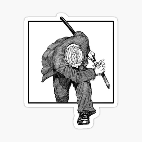 "Sakamoto Days " Sticker for Sale by CarinaScarbroug | Redbubble