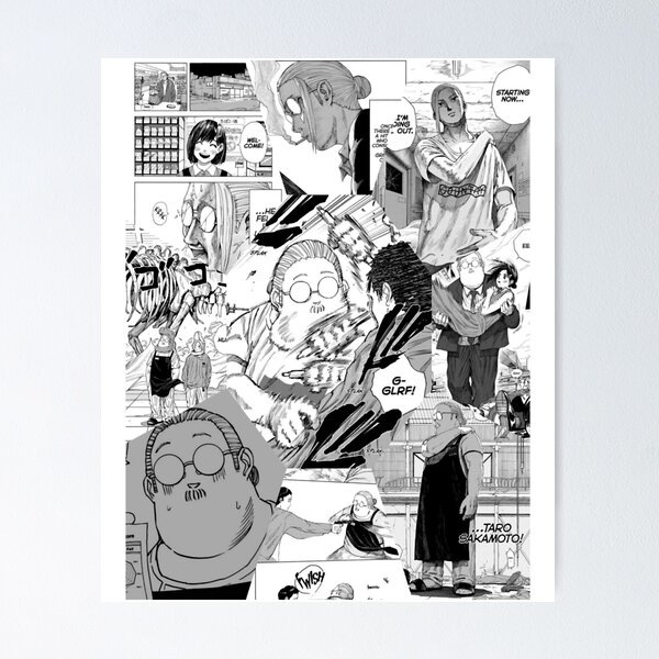 "Sakamoto Days (Taro Sakamoto)" Poster for Sale by CarinaScarbroug ...