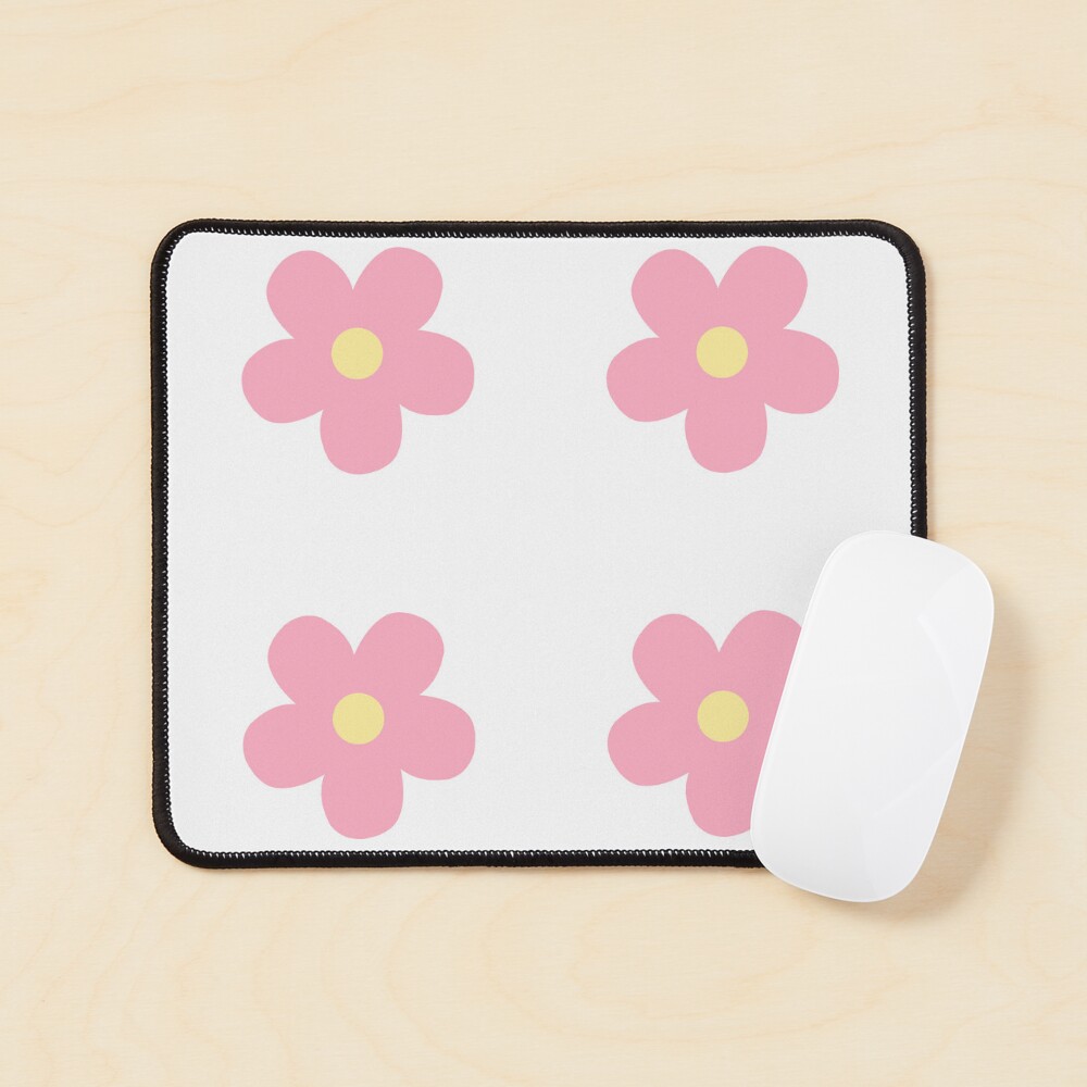 "Cute pink daisies sticker pack" Sticker for Sale by 94infatuations ...