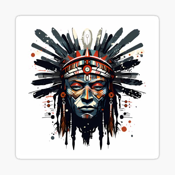 "Inca Warrior" Sticker for Sale by Kemetica | Redbubble
