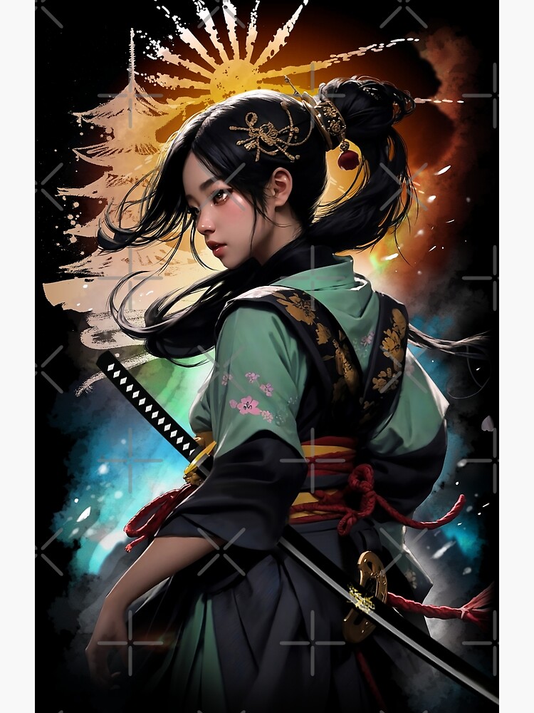 "Onna-musha 11" Greeting Card for Sale by kawaiidread | Redbubble