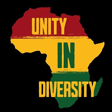 ""Unity in Diversity" - Black History Month Tee" Poster for Sale by ...