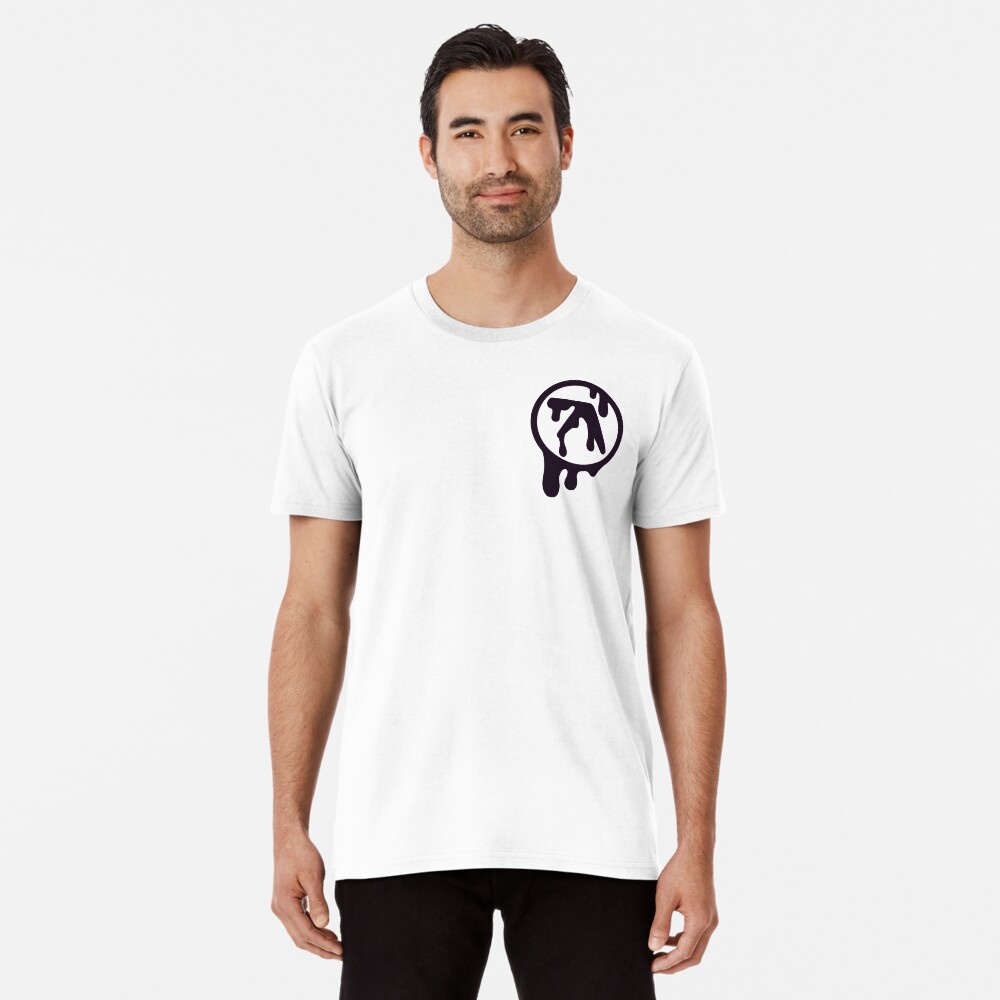 "Melting Aphex Twin symbol" Sticker for Sale by Lola Brewster | Redbubble