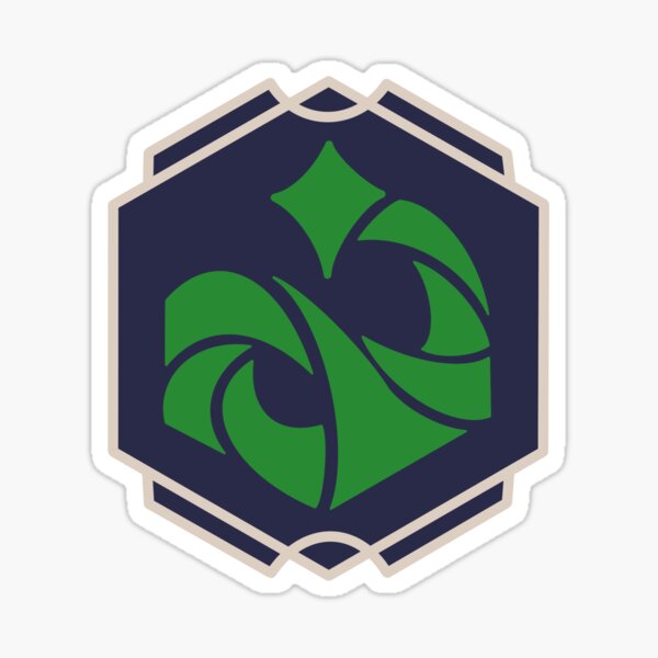 "Emerald Ink" Sticker for Sale by PuckleDee | Redbubble