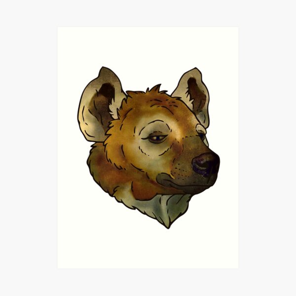 Laughing Hyena Art Prints | Redbubble