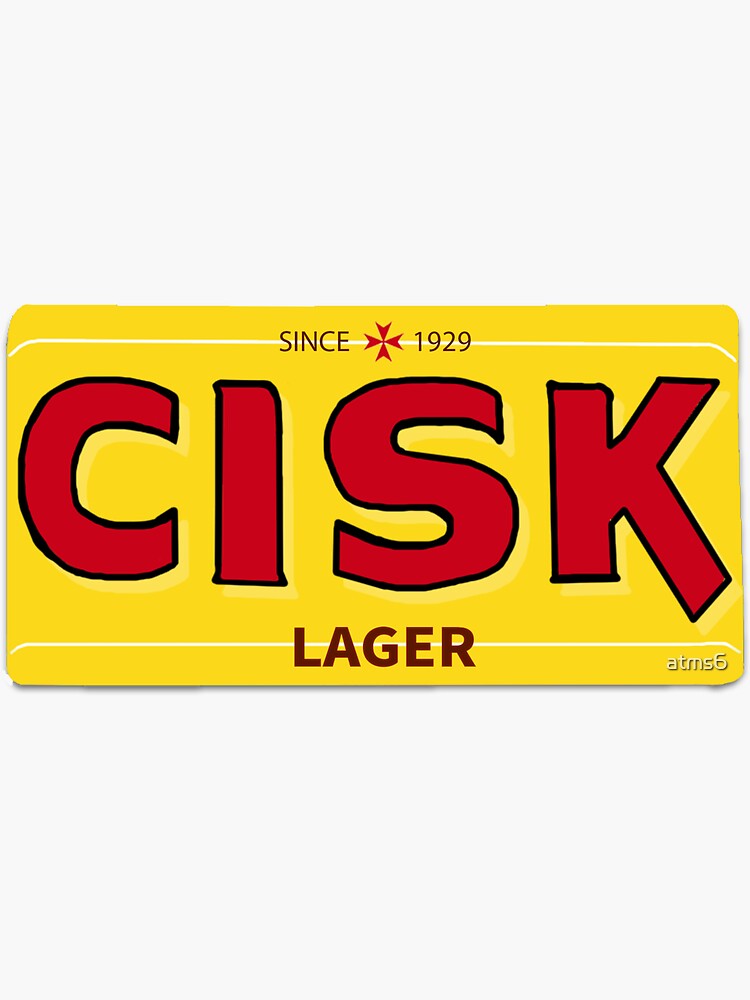 "Cisk Maltese Beer" Sticker for Sale by atms6 | Redbubble