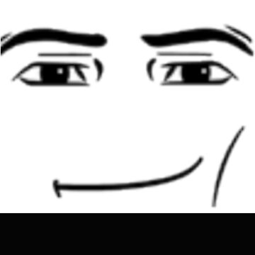"Roblox Man Face" Sticker by ElenafHowell | Redbubble