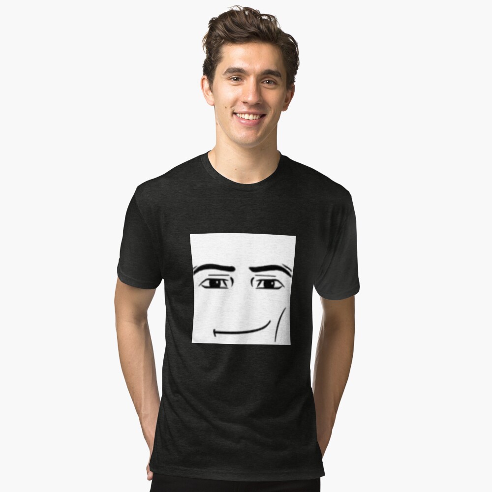 "Roblox Man Face" Sticker by ElenafHowell | Redbubble