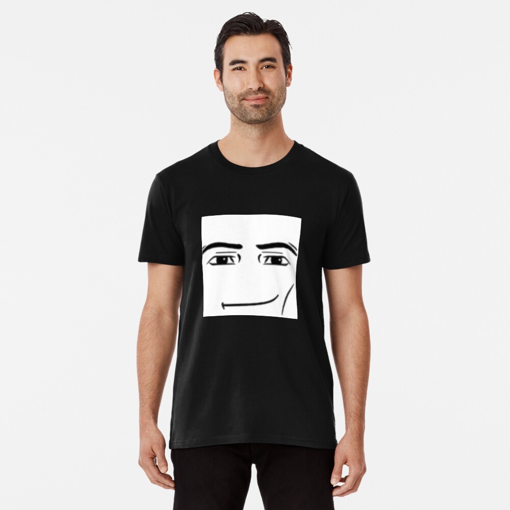"Roblox Man Face" Sticker by ElenafHowell | Redbubble