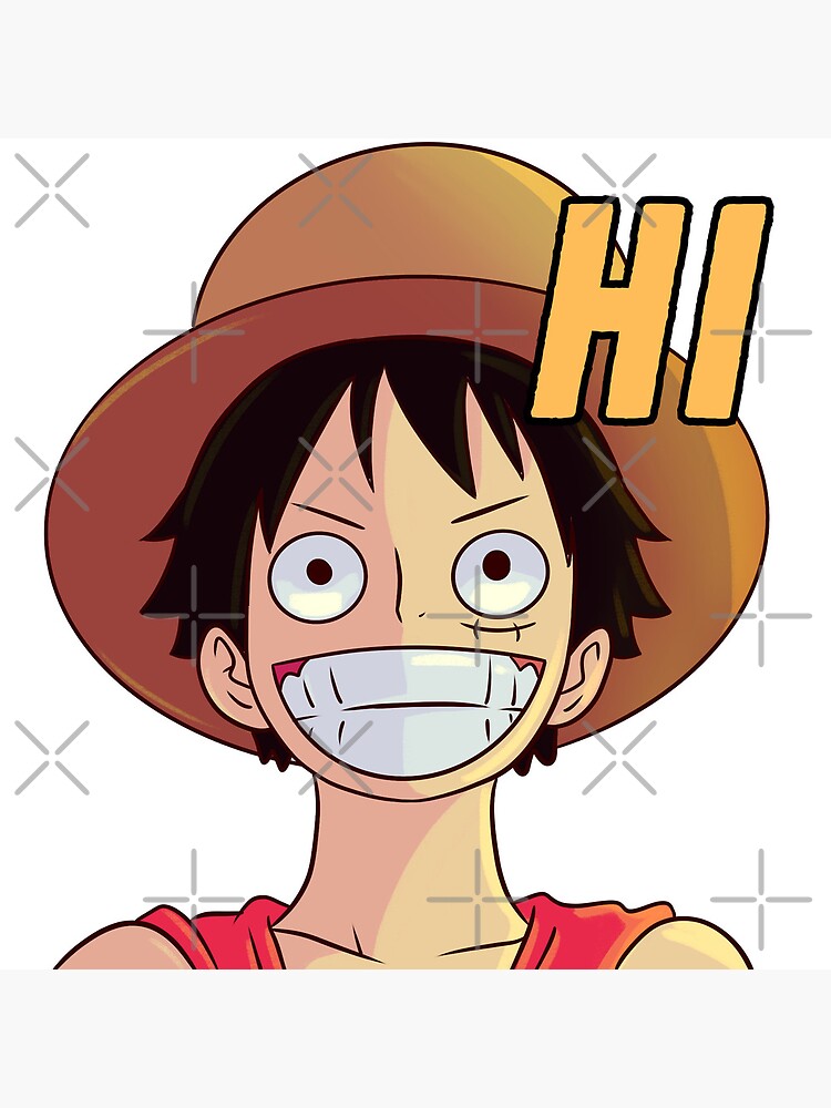 "Anime Pirate Boy Emote / Sub Badge | 10 Pc Otaku Twitch Emotes | Anime ...