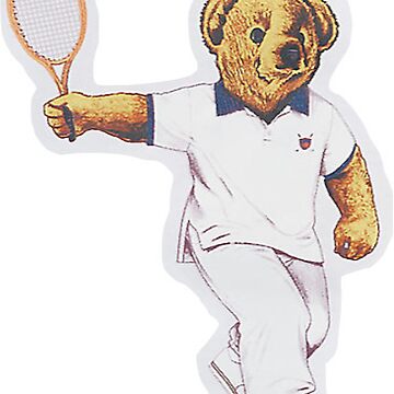 "polo bear" Sticker for Sale by BUClubTennis | Redbubble