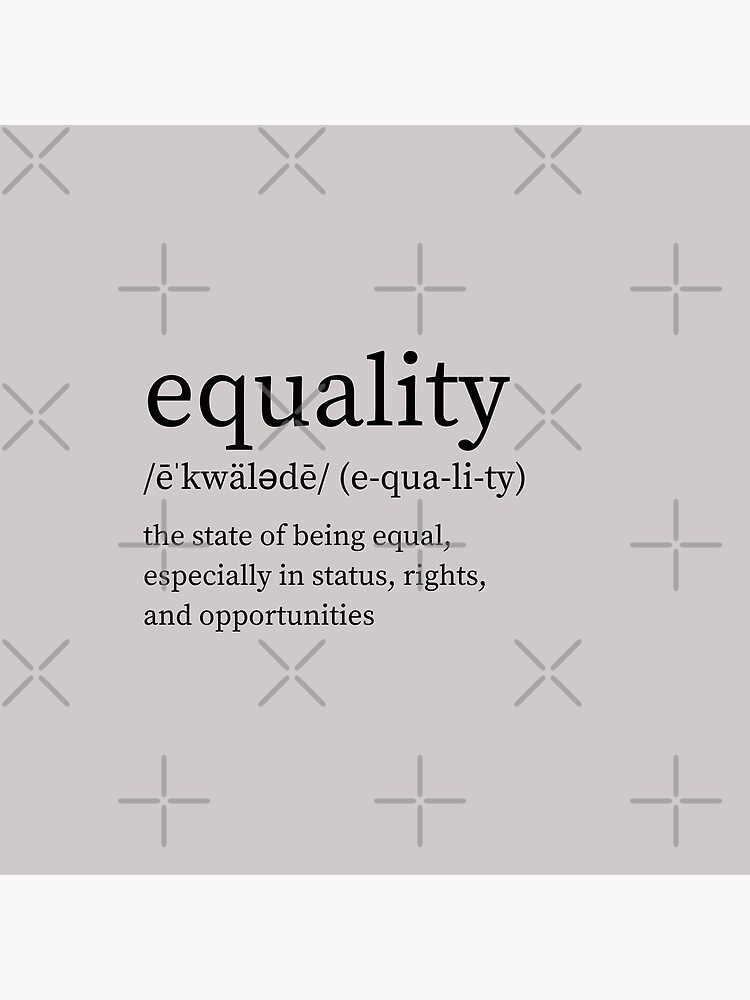 Equality Meaning