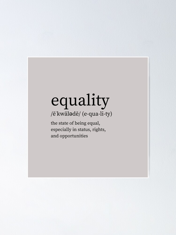 Equality Meaning