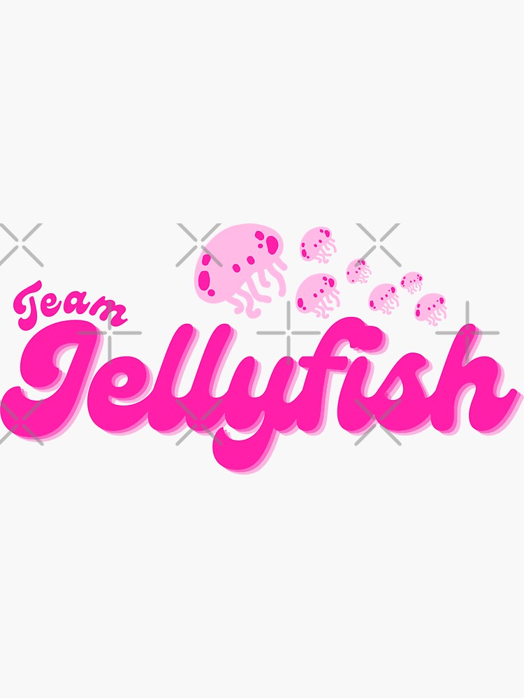 "Team Jellyfish! - Sticker" Sticker by NirvanaRios | Redbubble