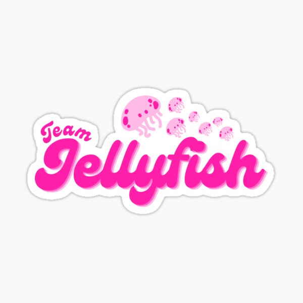 "Team Jellyfish! - Sticker" Sticker by NirvanaRios | Redbubble