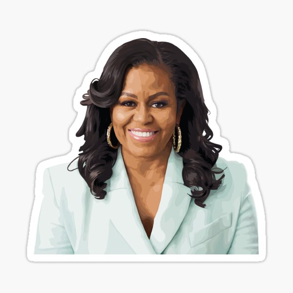 "Michelle" Sticker for Sale by jenjenbinks | Redbubble