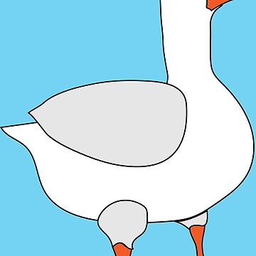 "Goose Cartoon" Sticker for Sale by admiralari | Redbubble