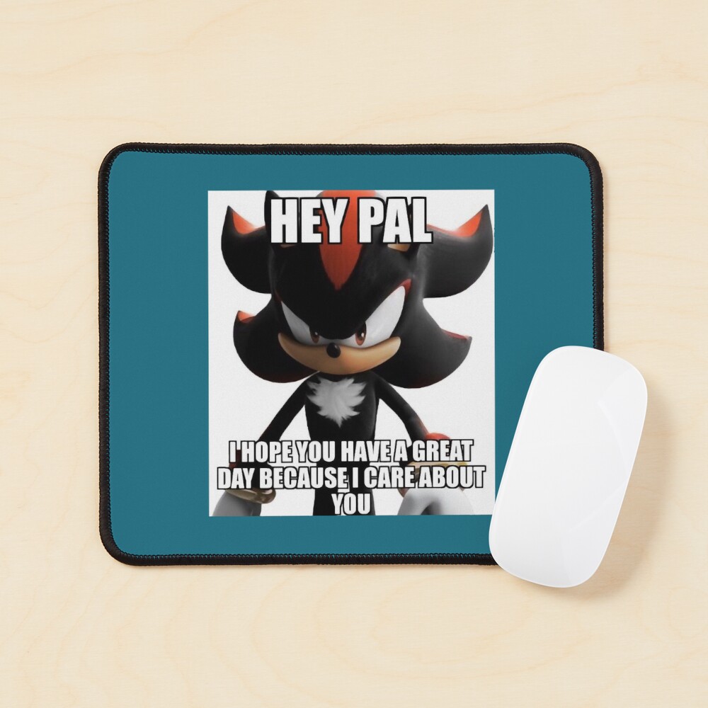 "Shadow the Hedgehog Hey Pal Meme" Sticker for Sale by Reetwarnick0 ...